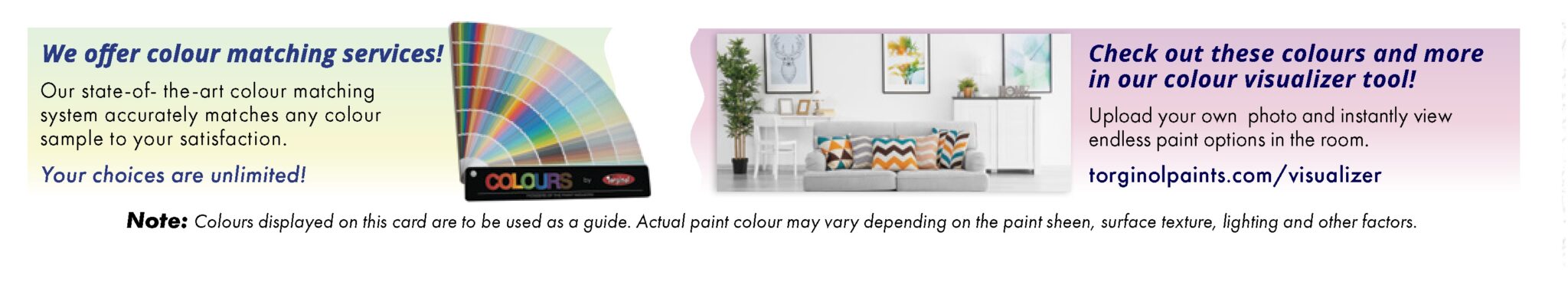 Torgatex Color Chart – Torginol Paints Inc.